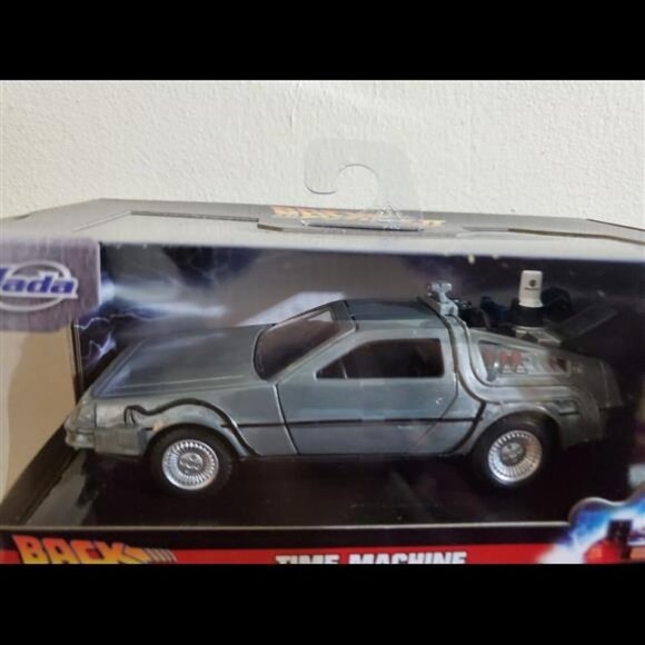 Toys | Jada Back To The Future Part Ii Time Machine Silver 132 Scale ...